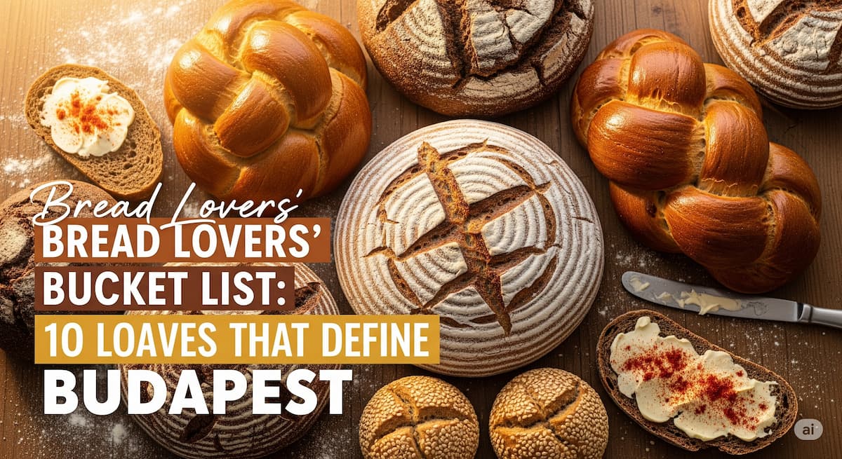 Bread Lovers’ Bucket List: 10 Loaves That Define Budapest - Hungary ...